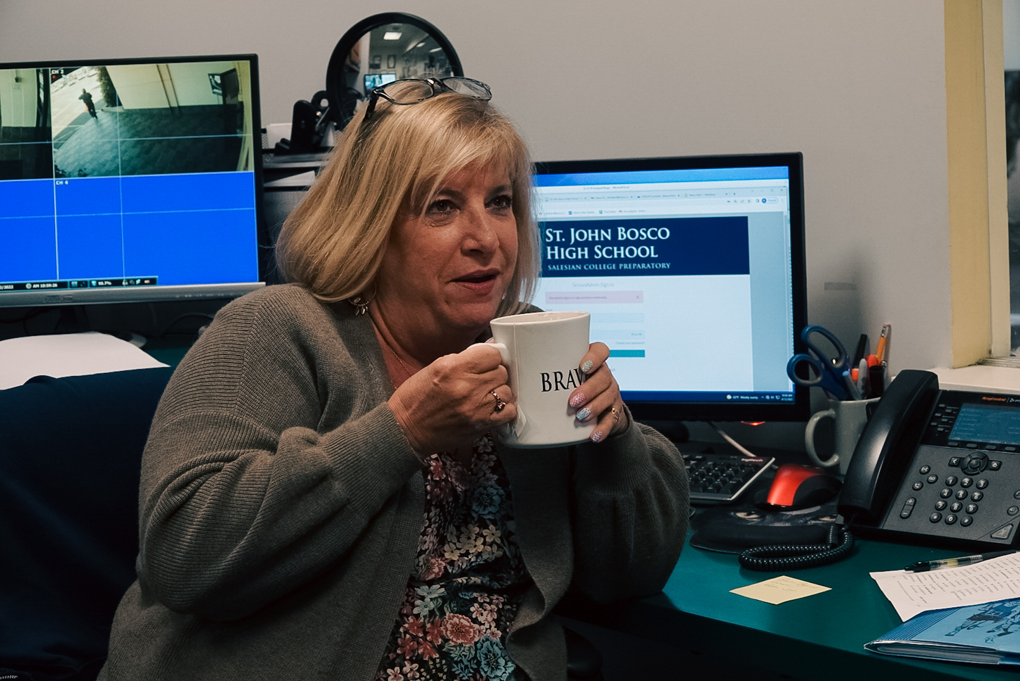 Life of a Brave: Unsung Heroes in St. John Bosco’s Front Office, Ms ...